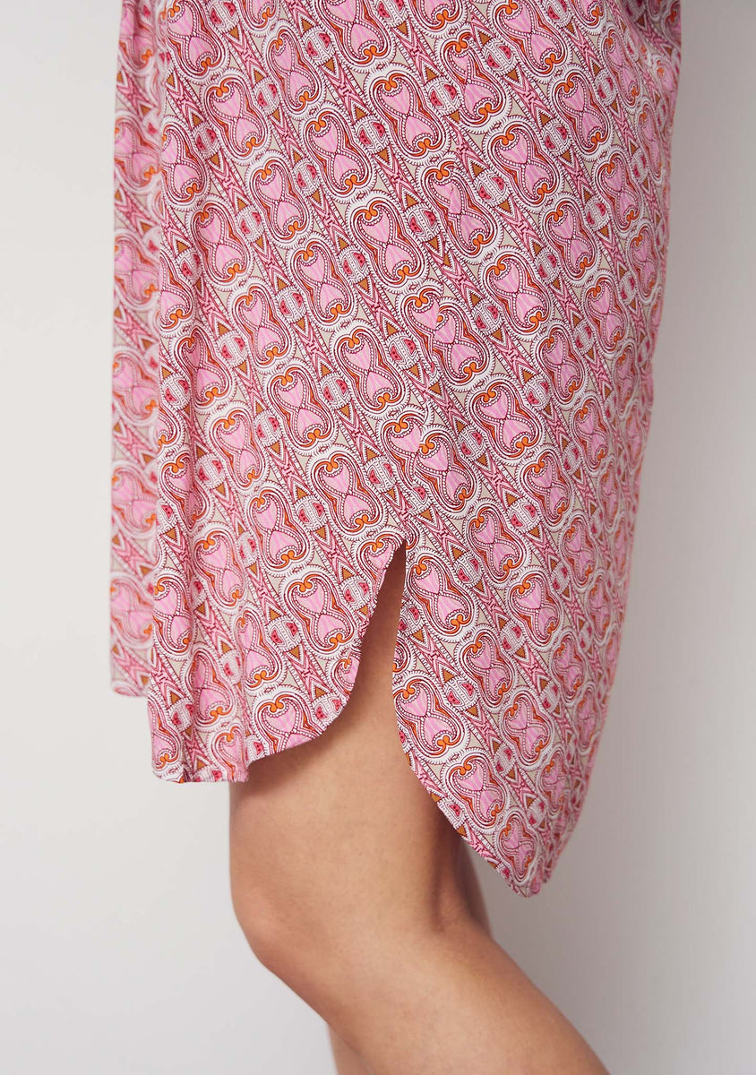Beatrix Tunic - Pink Hourglass – Isayshop.no